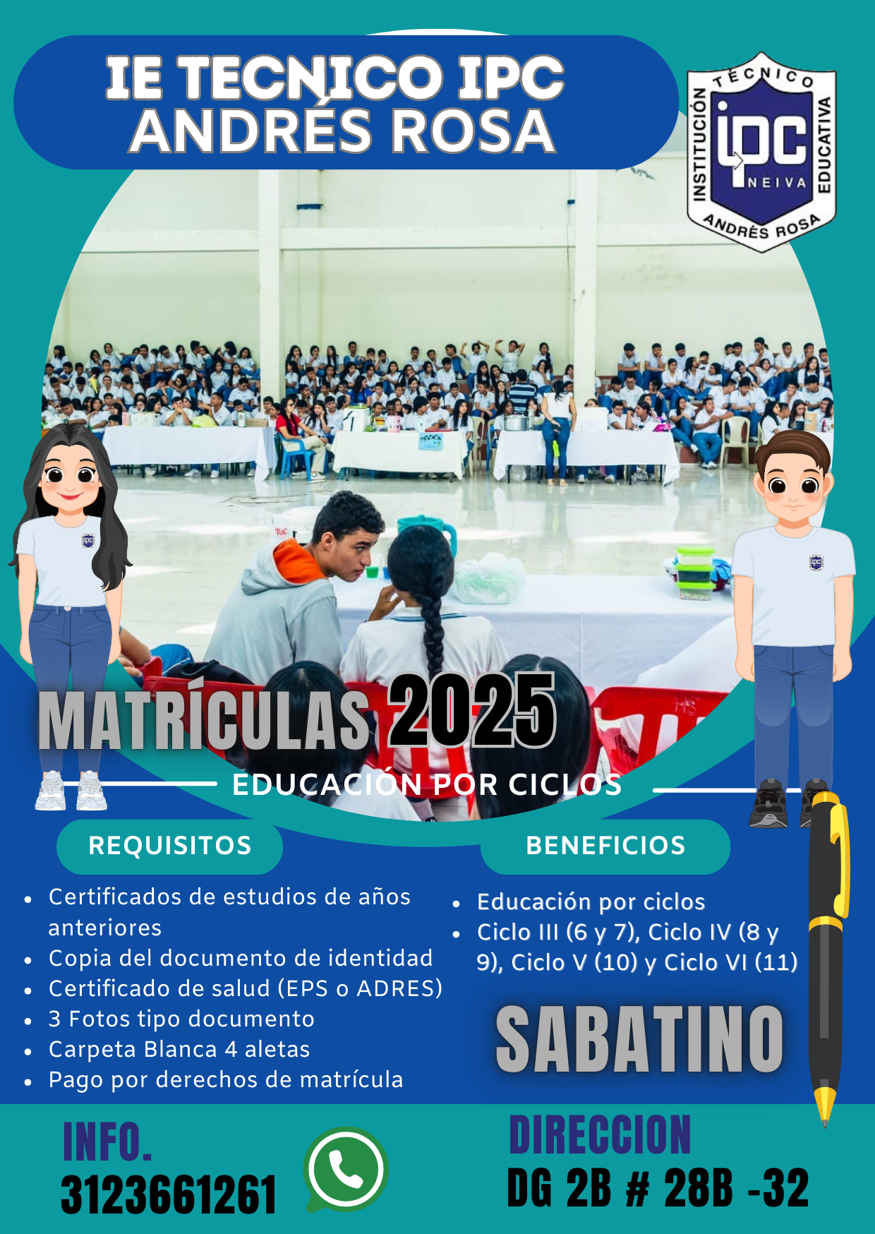 Inicio - IE Técnico IPC "Andrés Rosa"